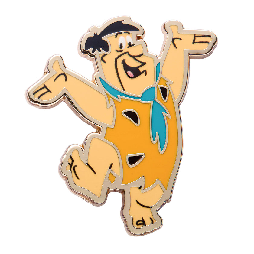 Fred Flintstone Enamel Pin – Rockamilly